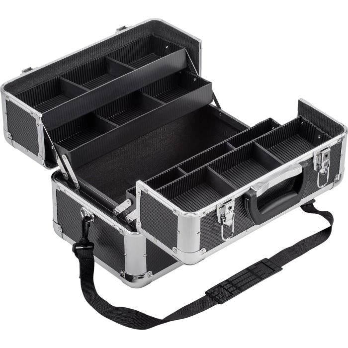 9095040 Mallette multi-usages verrouillable avec 2 clés et sangle de ...