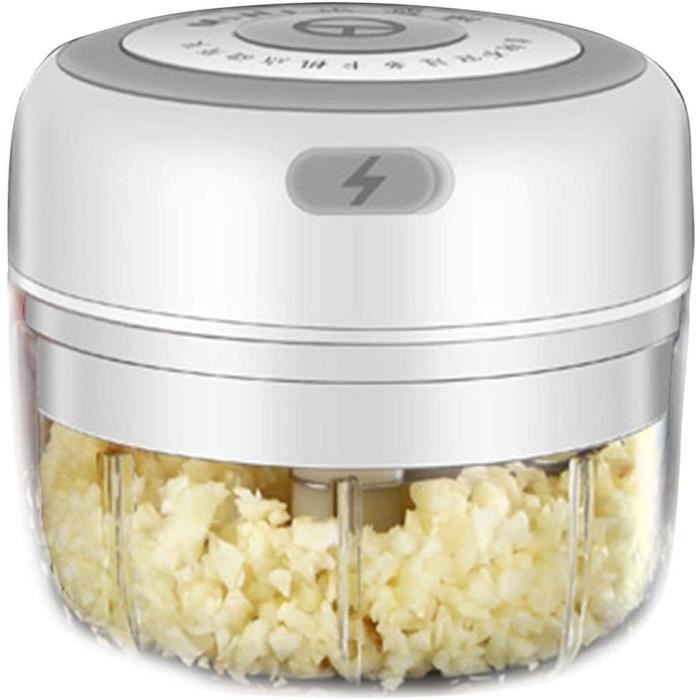 Mini Hachoir Électrique Hachoir À L'Ail100 Ml Électrique Portable Usb ...