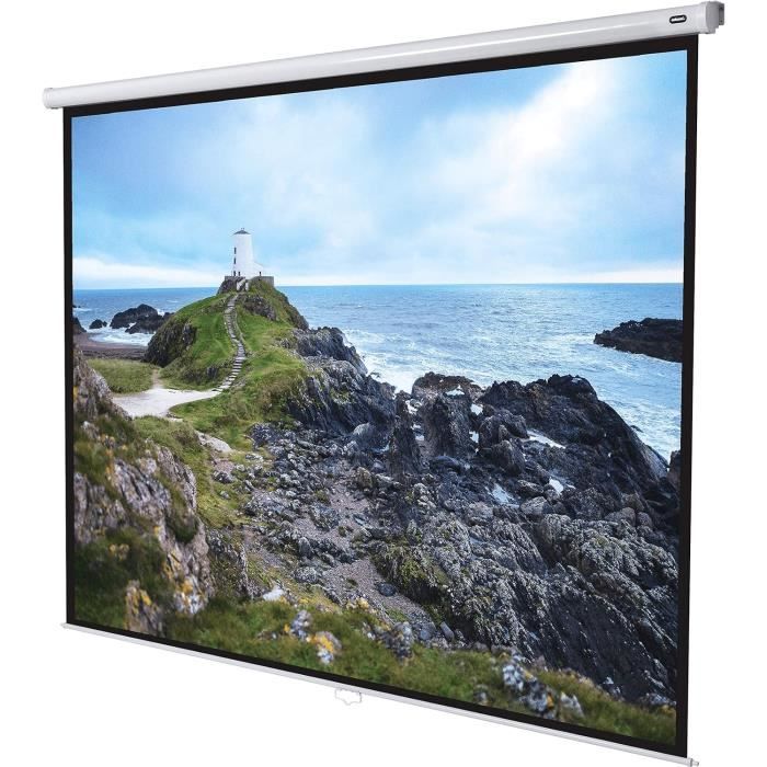 Écran De Projection Manuel 4K Et Fullhd Pour Écoles, Entreprises Et ...