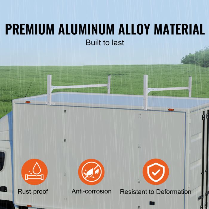 Porte-Échelles de Toit - VEVOR - BYCD-004 - Aluminium - Réglable 130 ...