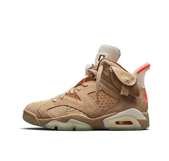 Travis Scott x basketjordan air 6 Retro SP British Khaki noir ...