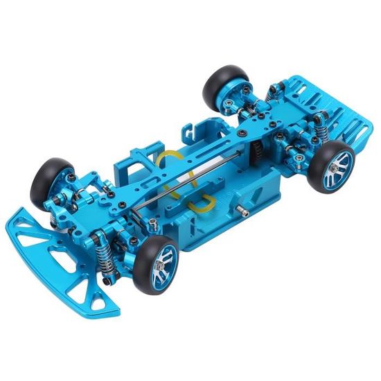 KIMISS Châssis RC Châssis de voiture assemblé en alliage d'aluminium ...