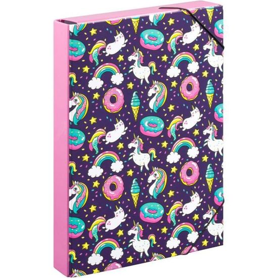 Boîte De Classement Pour Cartable - Chemise A4 Pour Enfants Avec ...