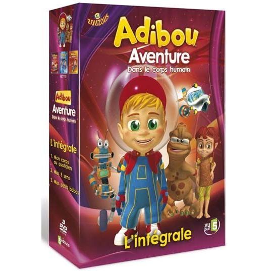 DVD Coffret Adibou : aventure dans le corps humain - Cdiscount DVD
