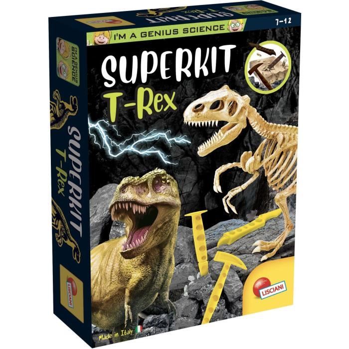 Super kit T-Rex - Kit Scientifique - I'M A GENIUS - Bloc à creuser ...