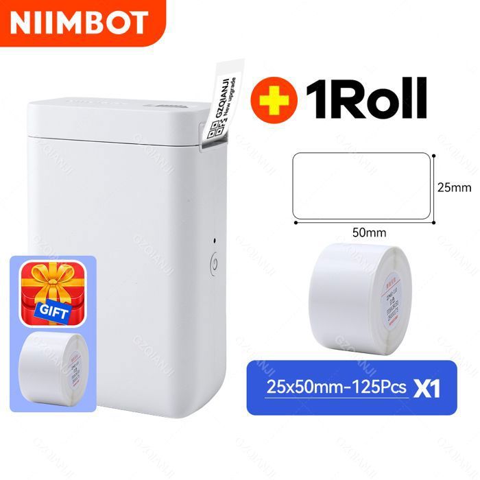 Mini imprimante d'étiquettes autocollantes thermiques D101 D11 D110 ...