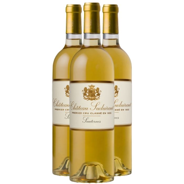 Château Suduiraut Sauternes 1985 - Vin Blanc de Bordeaux (3x75cl) Moelleux - La cave Cdiscount