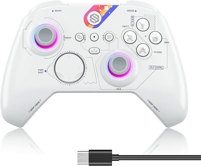 Manette Sans Fil Compatible Avec Xbox One/X/S & Windows Pc,Adaptateur ...