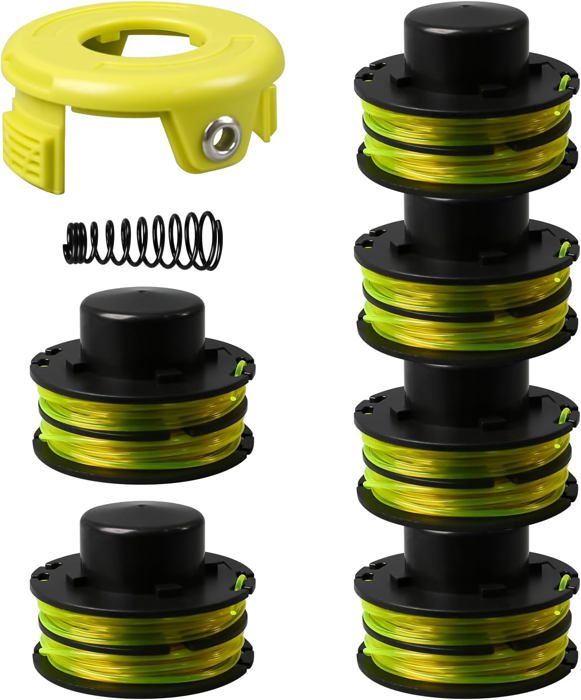 Bobine de fil de débroussailleuse pour débroussailleuse Ryobi RLT3025F/S, RLT3525S, 1,2 mm ...