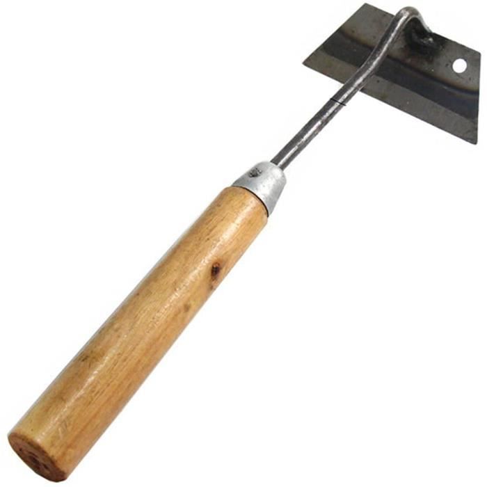 Binette en métal portable multifonction pour désherbage et désherbage Outil pratique pour ...