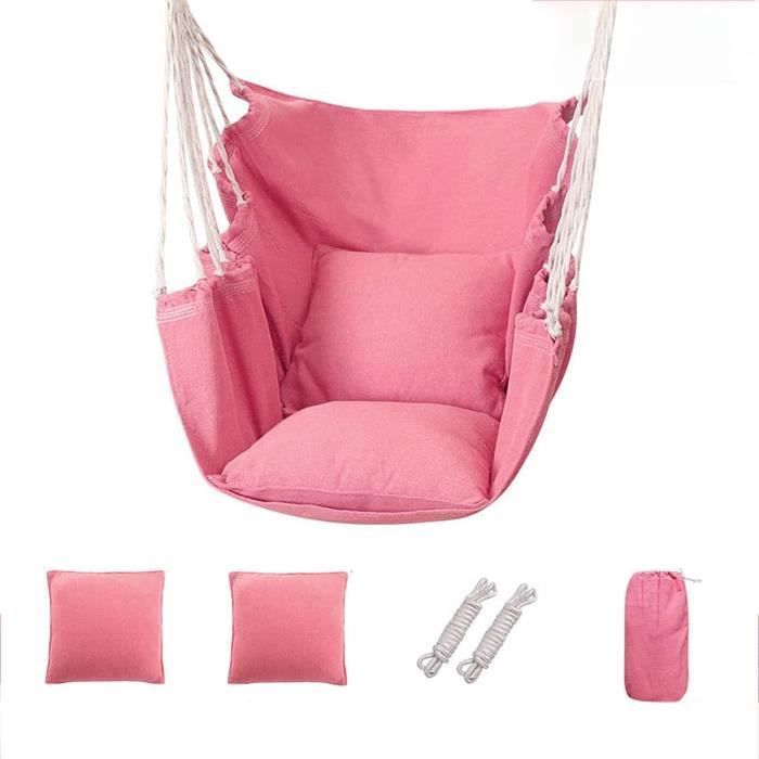 Fauteuil Suspendu, Chaise Balançoire En Toile Chair Chaise Hamac De ...