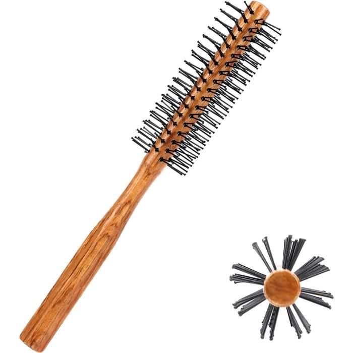 Petite Brosse Ronde Pour Brushing, Petite Brosse À Cheveux Ronde Avec ...