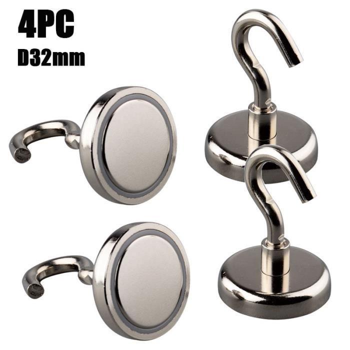 Aimant puissant crochet - Achat / Vente pas cher