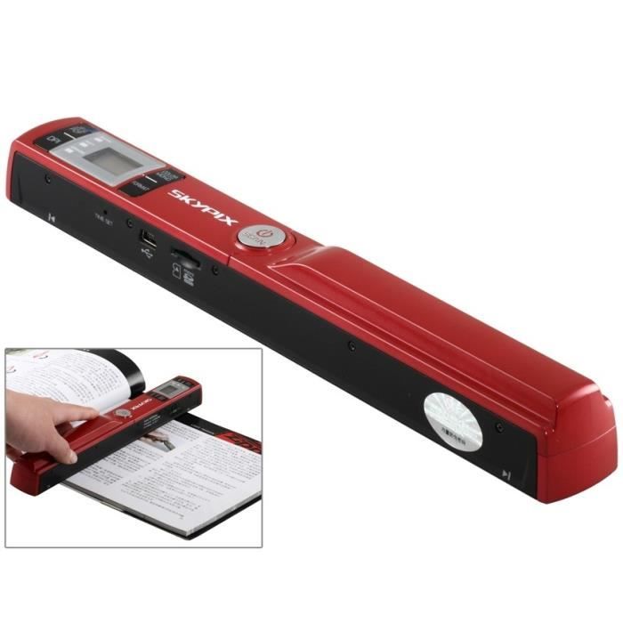 SkyPix TSN-44W Wi-Fi Scanner portable sans fil - Cdiscount Informatique