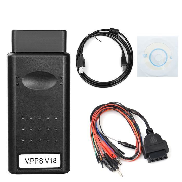 MPPS V18 - Mpps V18 V21 Ecu Chip Tuning Scanner, Pour Edc15 Edc16 Edc17 ...