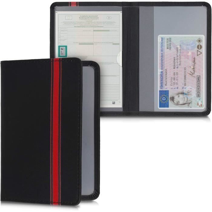 Porte Permis De Conduire Carte Grise Avec Compartiments Cartes ...
