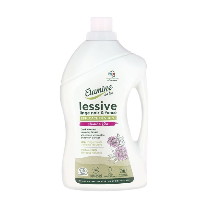 Étamine du Lys Lessive Linge Noir et Foncé Pivoine Bio 1L - Cdiscount ...