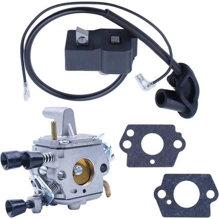 Carburateur et Bobine d'allumage pour Stihl FS120 FS200 FS250 FS300 FS350 Debroussailleuse ...