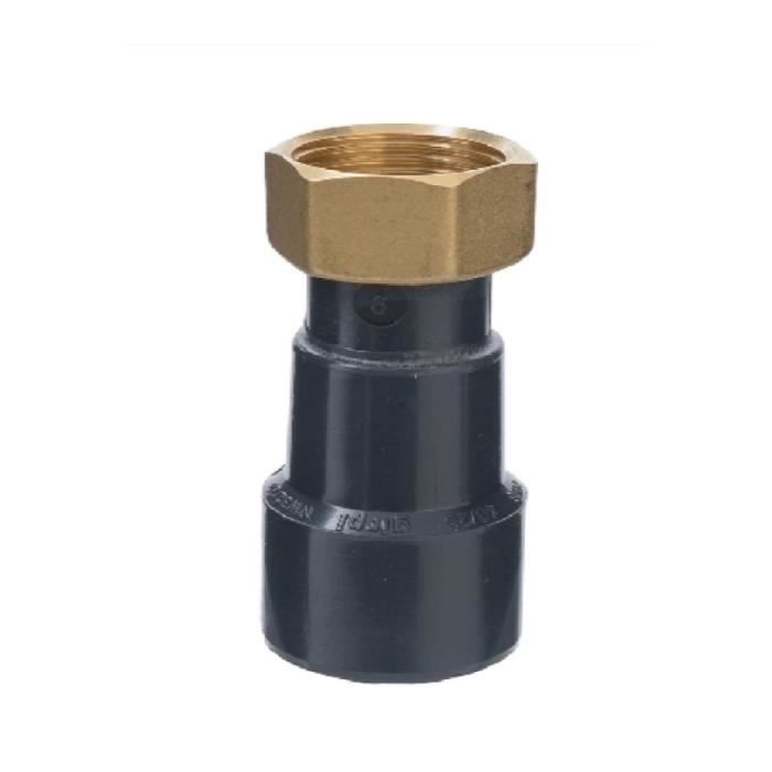 Union PVC pression femelle 50 mm, femelle 40x49 - GIRPI - UL50 ...