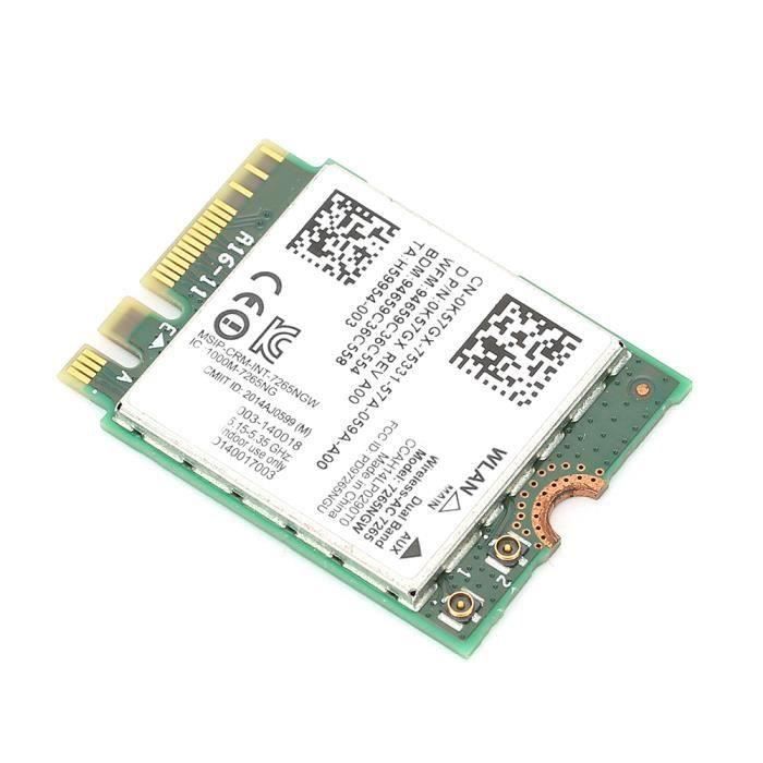 FUNNING-carte réseau Wifi Carte réseau sans fil double fréquence pour ...