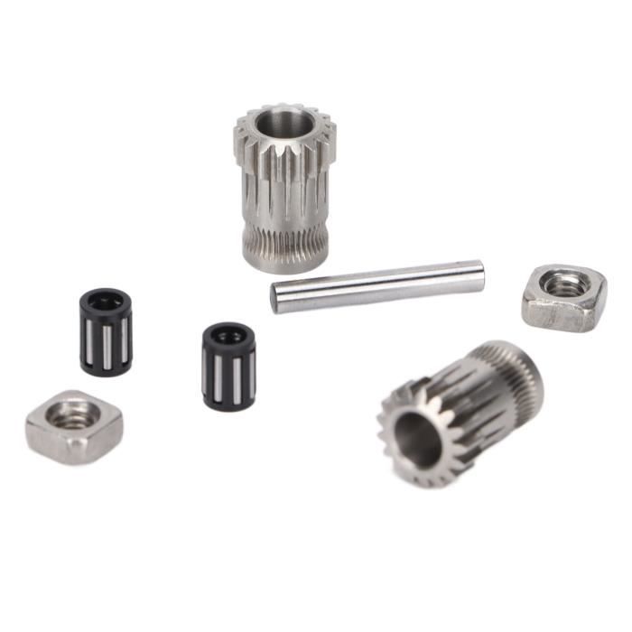 Kit de roues d'extrusion - GOTOTOP - Prusa I3 - Acier trempé - Longue ...