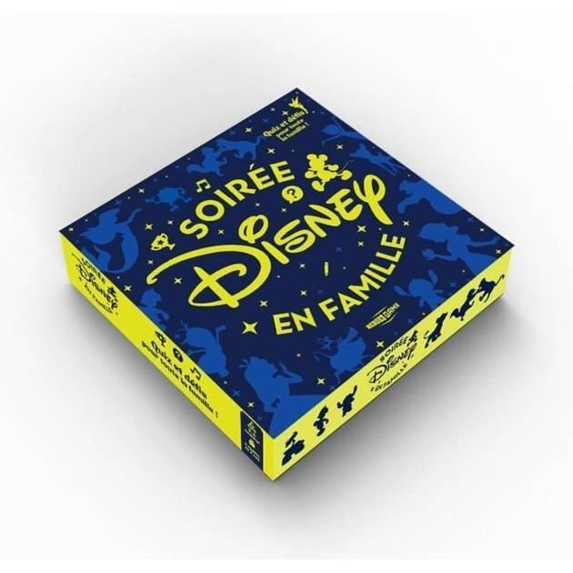Jeu de société - HACHETTE - Coffret Jeu - Disney - Soirée en Famille ...