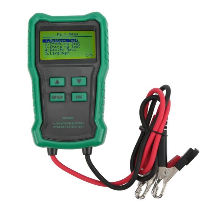 HURRISE Testeur de charge de batterie Testeur de Batterie Numérique 12V ... HURRISE Testeur de charge de batterie Testeur de Batterie Numérique 12V ...