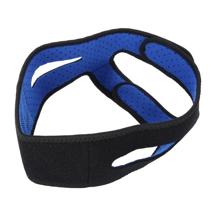 Sangle de soutien du menton, ceinture anti-ronflement unisexe douce ...