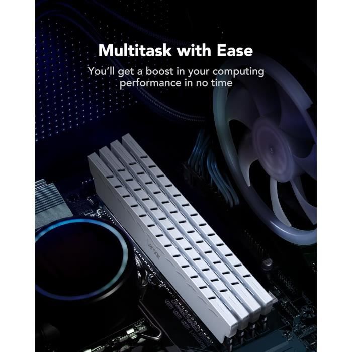 Lexar Thor Ram Ddr4 16go Kit 8go X 2 3600 Mhz Cdiscount Informatique