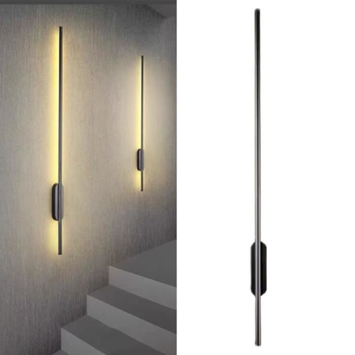 Mxzzand luminaire mural Barre Lumineuse Murale LED, 3 Modes de Lumière ...
