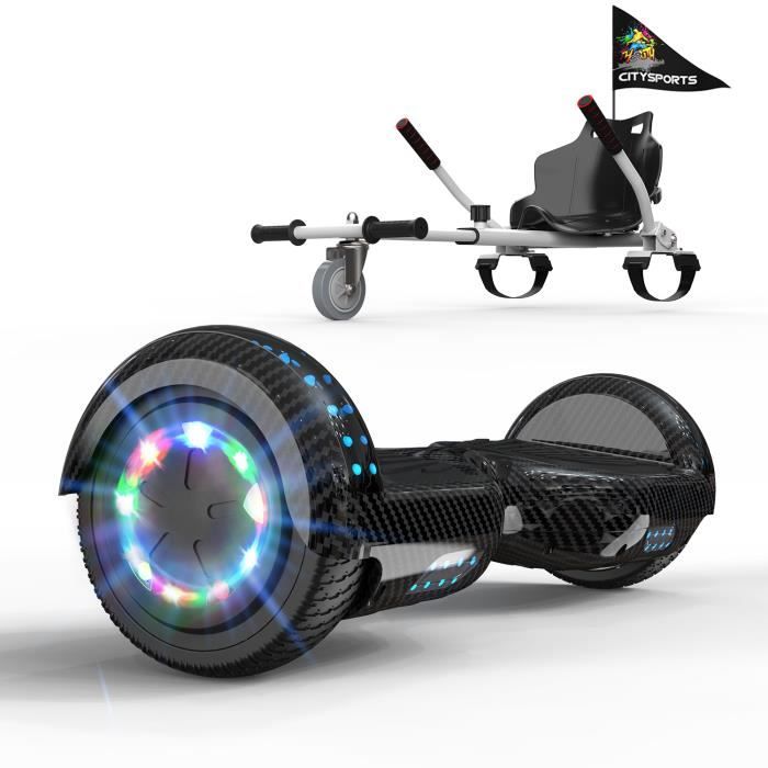RCB Pack Hoverboard 6.5 Pouces Electrique Self-Balancing avec Bluetooth ... RCB Pack Hoverboard 6.5 Pouces Electrique Self-Balancing avec Bluetooth ...