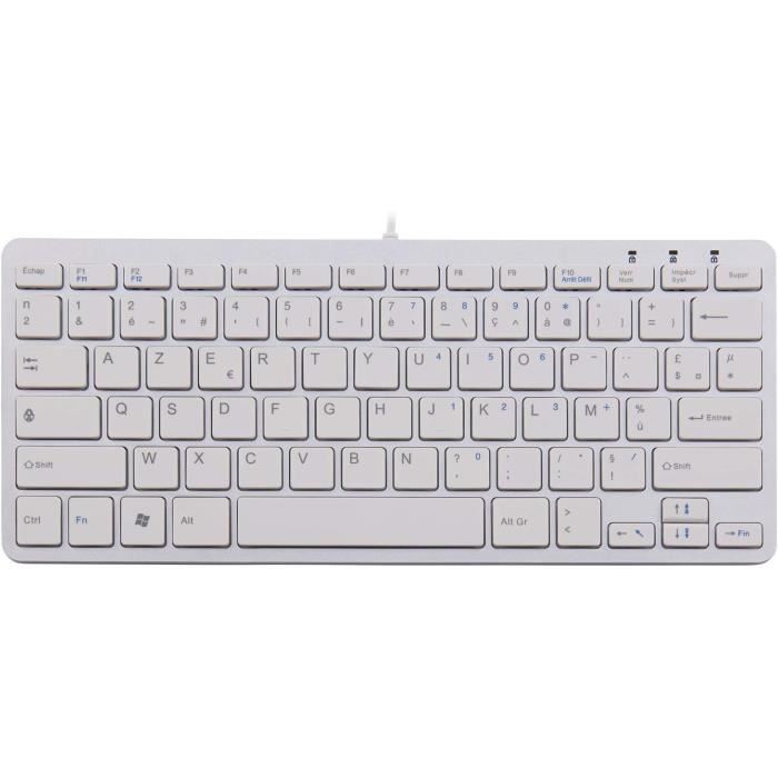 R Go Tools Clavier Compact - Ultra Mince - Ergonomique - Clavier ...