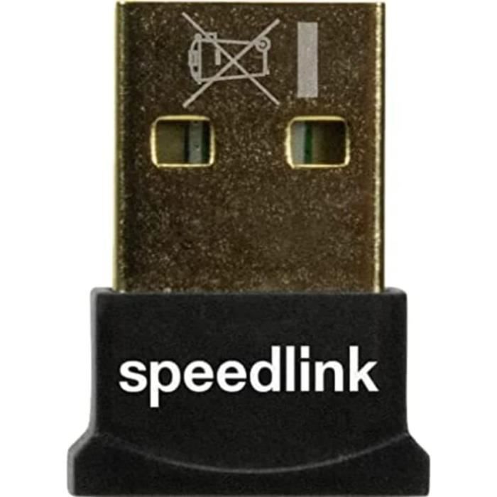 Speedlink VIAS Nano USB Bluetooth 5.0 Adapter – échange de données sans Fil jusqu'à 3Mbit-s ...