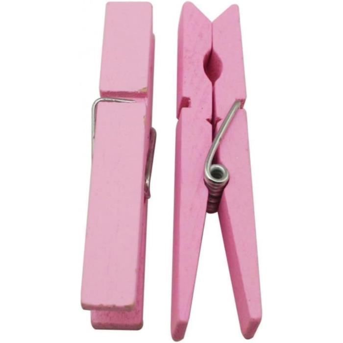 40 Pièces Pinces À Linge En Bois Pinces À Linge Pinces À Linge Manuel ...