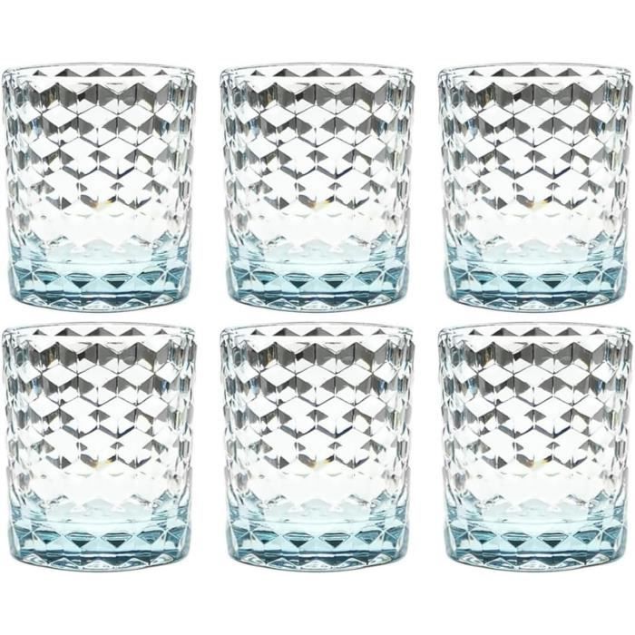 Lot De 6 Verres En Plastique Incassable De Qualité Supérieure - 260 Ml ...
