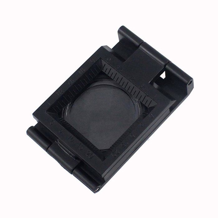 Loupe - Loupe pliante - Loupe pliante grossissante x10 - ABS - Loupe de ...