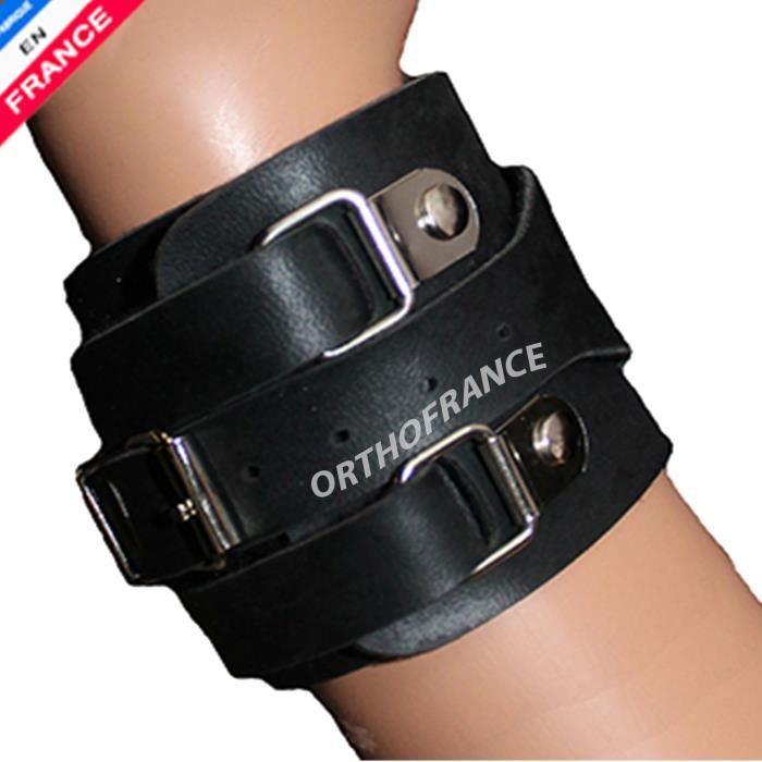 POIGNET DE FORCE CUIR - SERRE POIGNET - poignet plus de 20cm ...