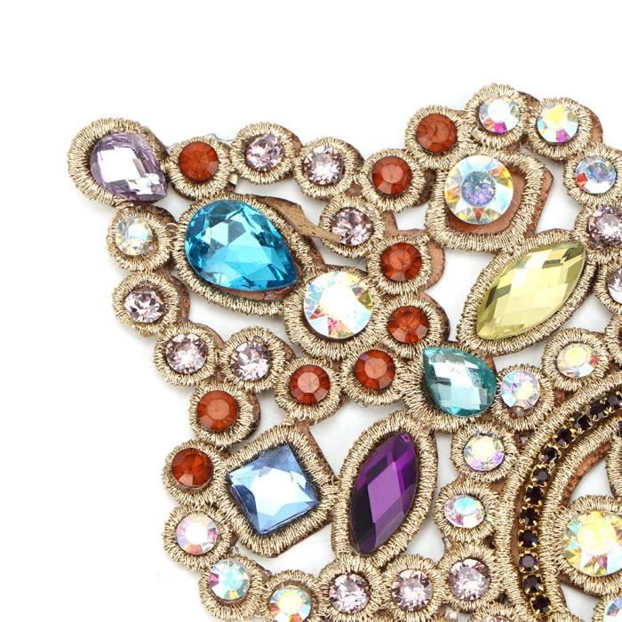 Applique en strass - FDIT - 2 pcs - Strass de haute qualité - Verre ...