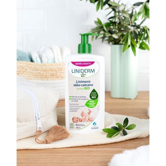 Liniment - Gilbert - Liniderm - Certifié Bio - 1 l - Hypoallergénique ...