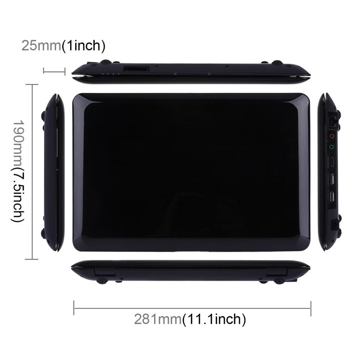 Mini Pc Android Netbook Ultra Portable 10 Pouces Rose Wifi Ethernet ...