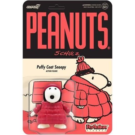 Super7 - Peanuts ReAction Figure Wave 5 - Puffy Coat Snoopy [] Action ...
