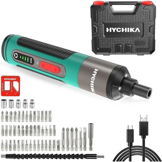 Visseuse Sans Fil, Hychika 2.0Ah 3.6V Portable Visseuse Devisseuse Sans ...