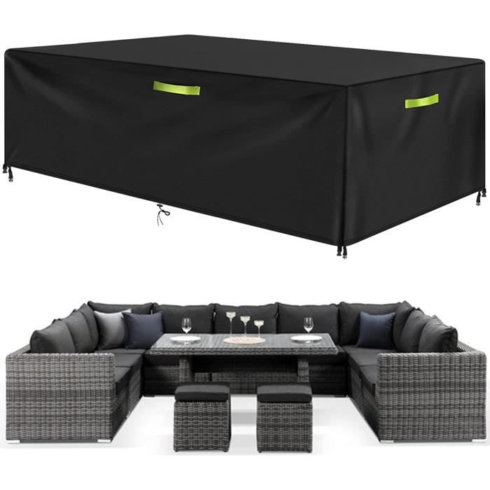 Housse Protection Table Jardin, Housses de Meubles et Salon Extérieur ...