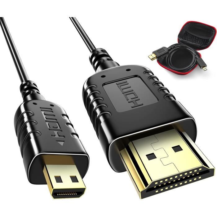 Câble micro hdmi a hdmi 8k, ultra thin micro hdmi cable, 8k60hz ... Câble micro hdmi a hdmi 8k, ultra thin micro hdmi cable, 8k60hz ...