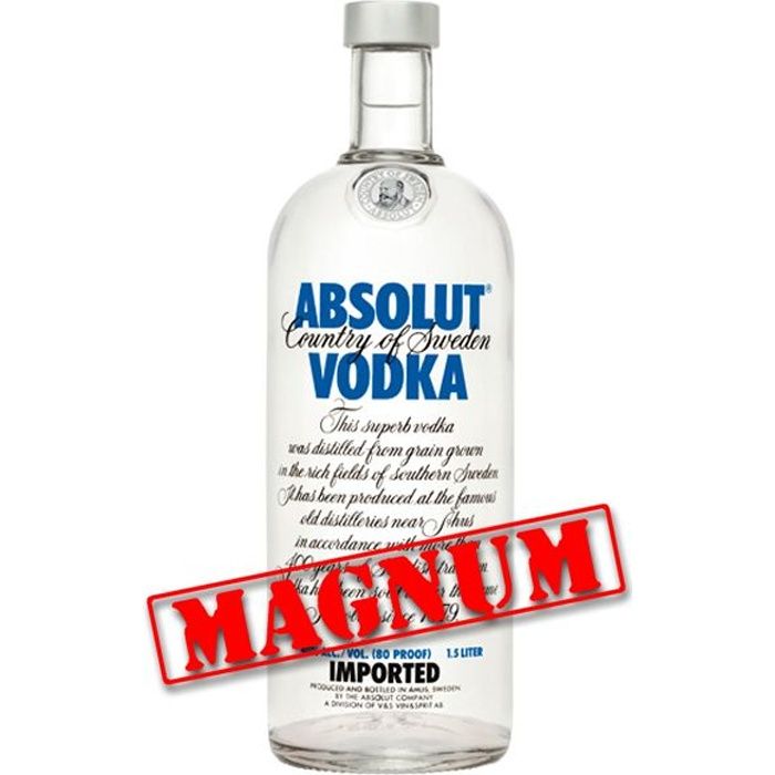 Vodka Absolut - Achat / Vente Vodka Absolut à prix discount - Cdiscount