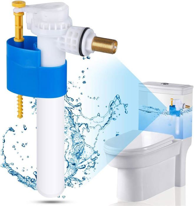 Robinet Flotteur Soupape De Remplissage Soupape À Flotteur Pour Plastique Et De Réservoir En ...