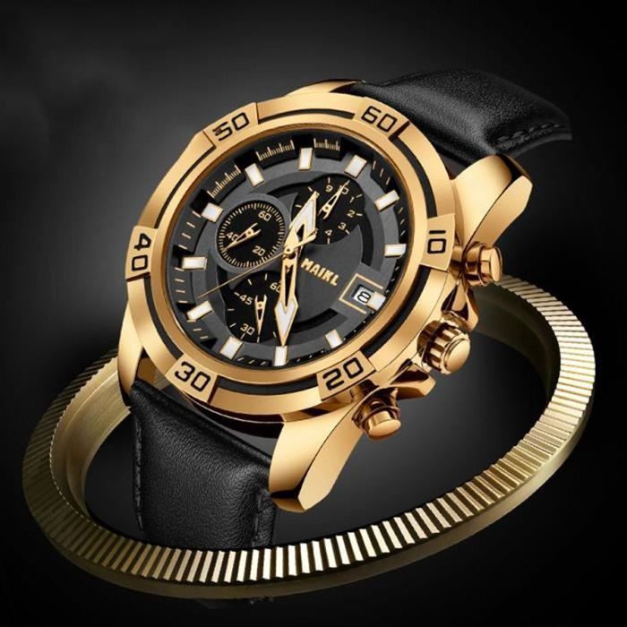 Sharphy Montre Homme De Marque Sport Chronographe Montres Hommes ...