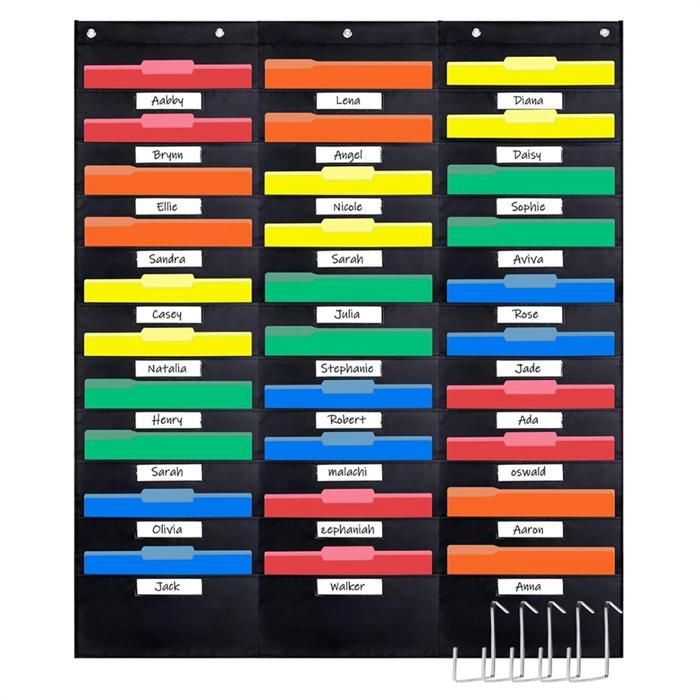 Tableau De 30 Pochettes 42 Pouces De Large X 47 Pouces De Haut