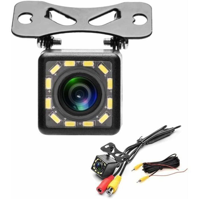 Camra de recul pour Voiture 12 LED Vision Nocturne tanche IP68 Grand ...