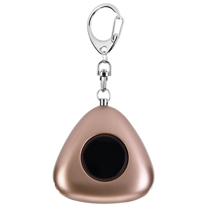 Alarme d'urgence SOS Porte-clés d'alarme triangle de protection ...